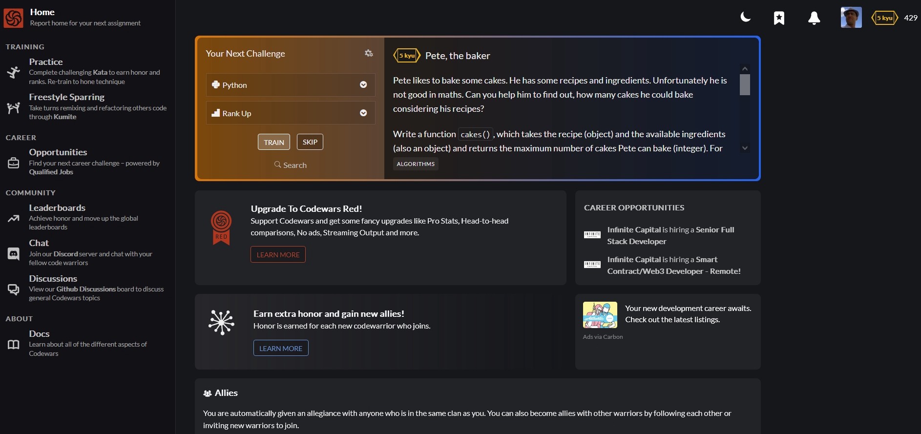 Codewars Review Lessons Learned After Solving 100 Challenges Sbozich